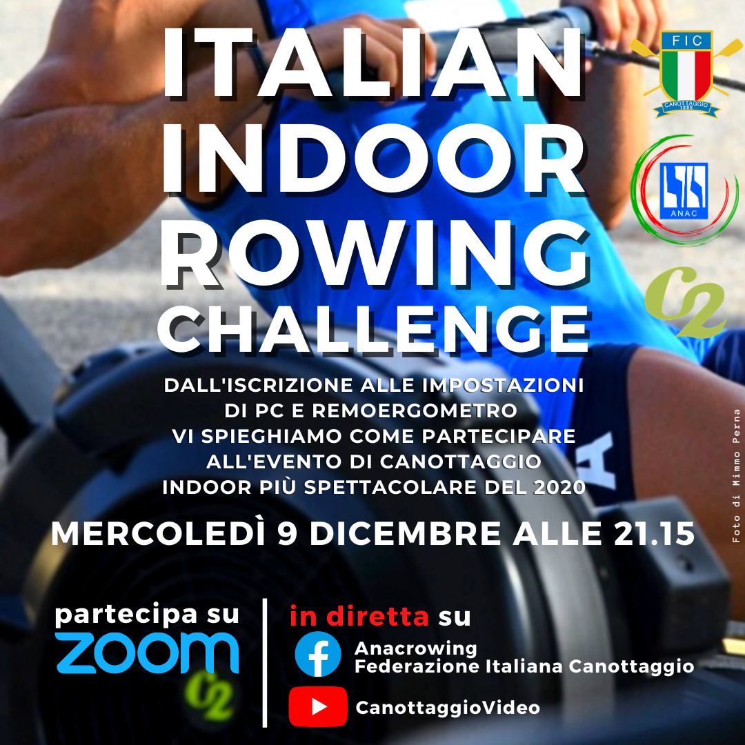 Italian Indoor Rowing Challenge: mercoledì alle 21.15 su Zoom e live ...