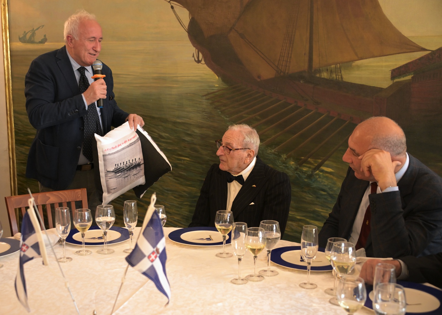 Festa per i 100 anni di Marcello James - Federazione Italiana Canottaggio