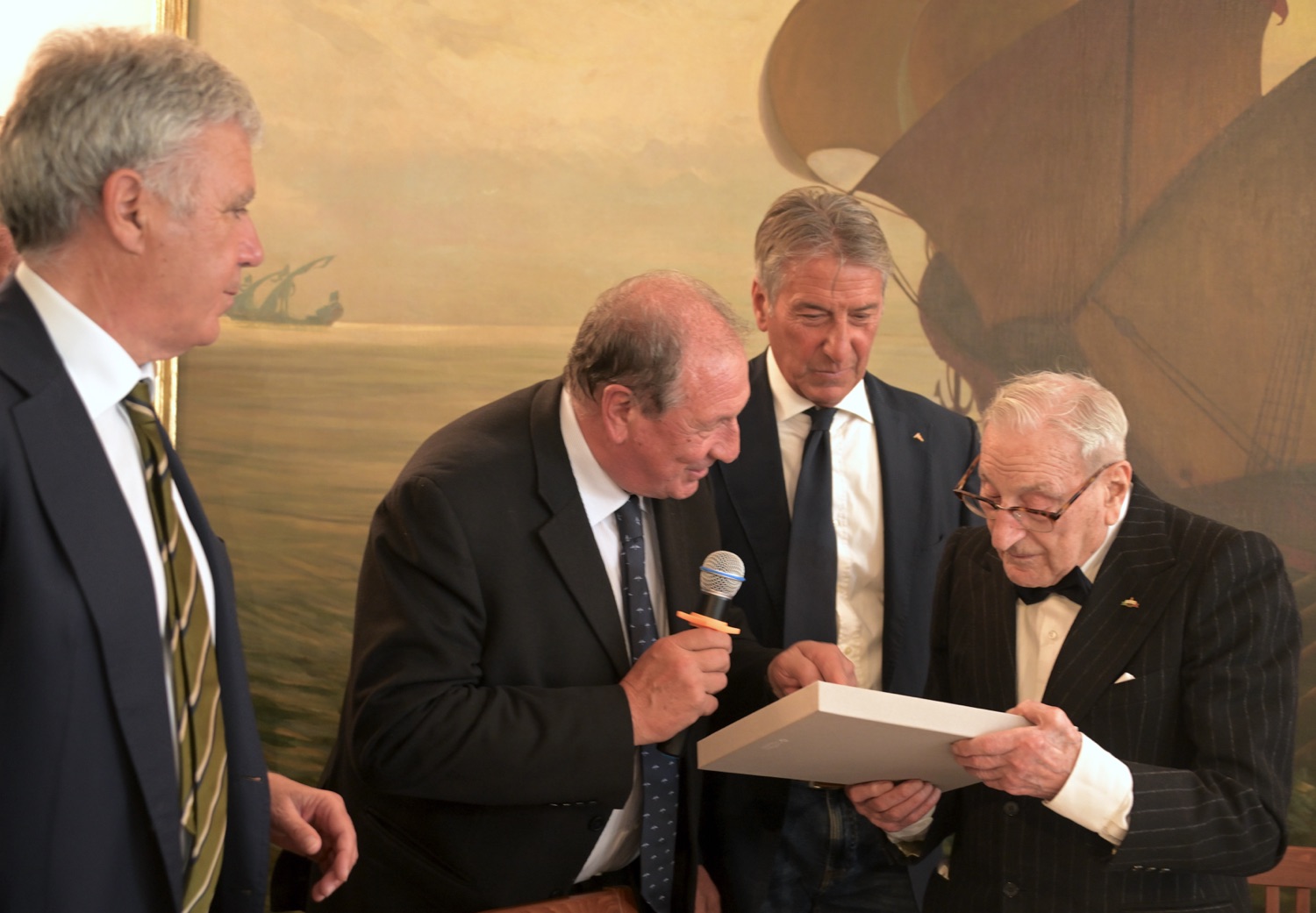 Festa per i 100 anni di Marcello James - Federazione Italiana Canottaggio