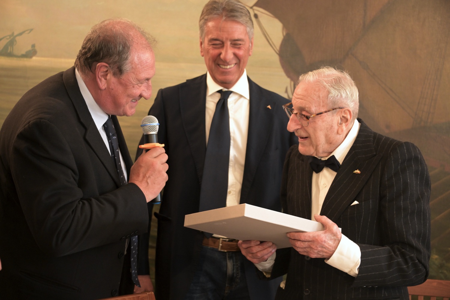 Festa per i 100 anni di Marcello James - Federazione Italiana Canottaggio