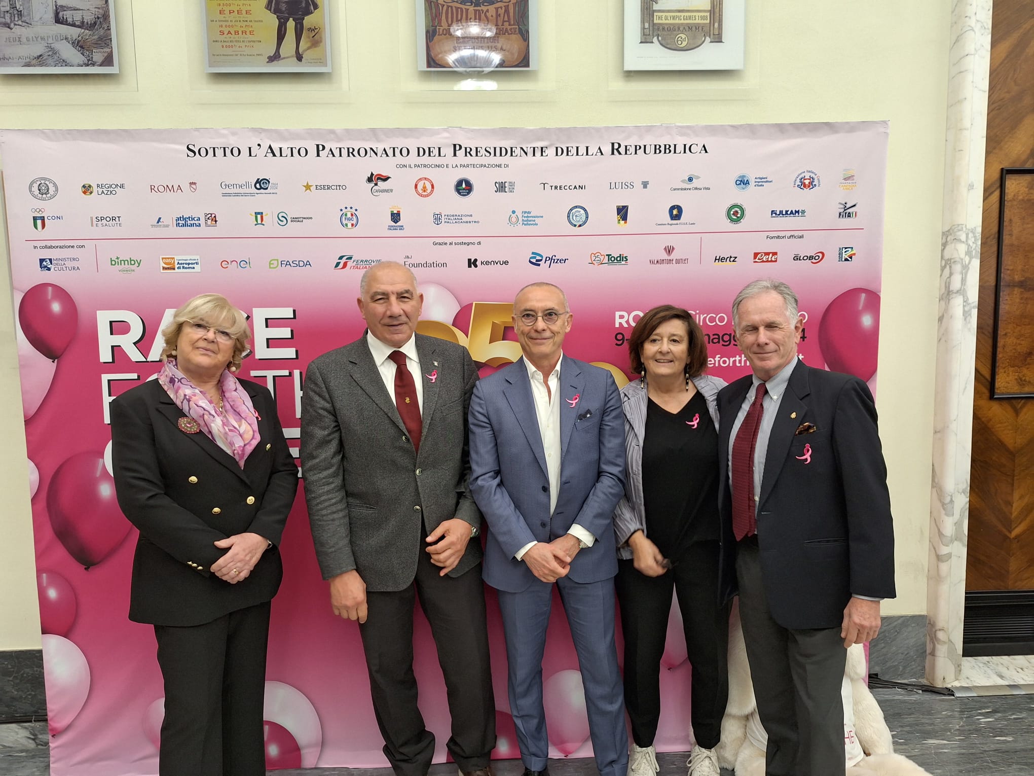 Conferenza presentazione "Race for the Cure" - 11 04 2024 - Federazione ...
