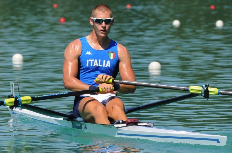 Semifinale E/F per Luca Rambaldi - Federazione Italiana Canottaggio
