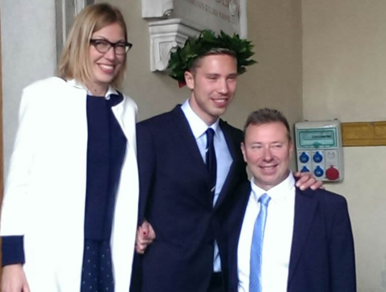 Laurea in Scienze Motorie per Federico Parma - Federazione Italiana Canottaggio