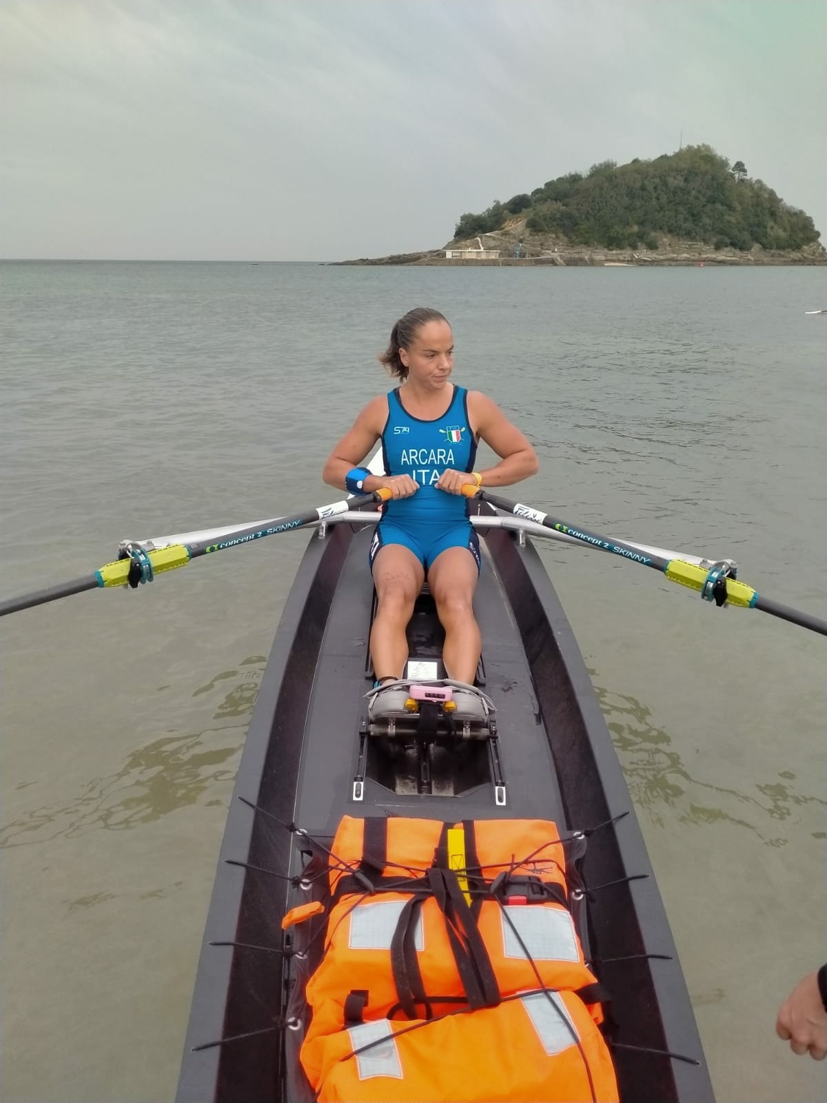 Europei di Coastal Rowing. Finale del singolo femminile per Nazionali ...