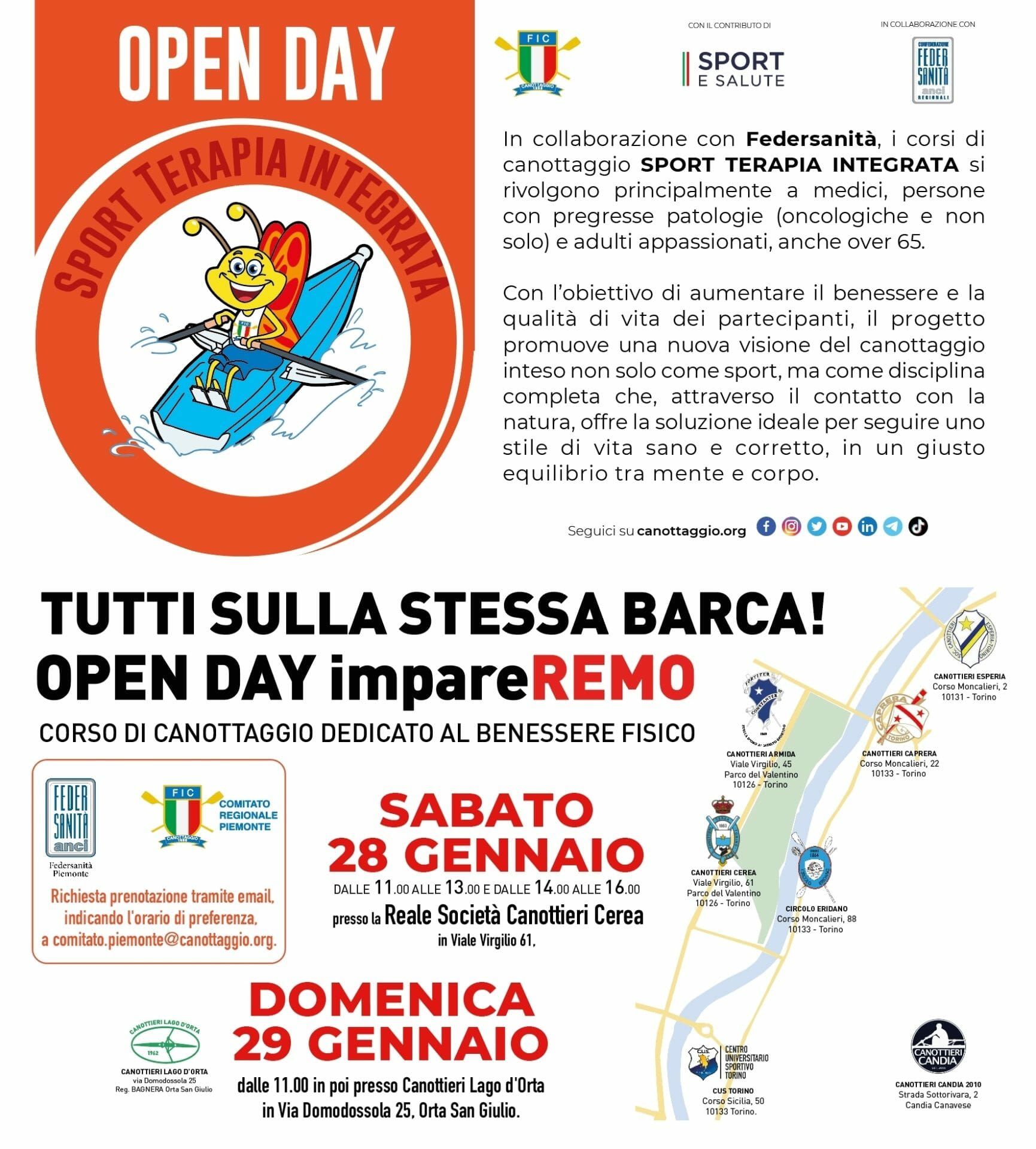 Comitato Piemonte. Open day di presentazione dei corsi di canottaggio ... Comitato Piemonte. Open day di presentazione dei corsi di canottaggio ...