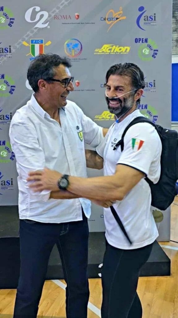 Nuovo record del mondo per Carlo Calcagni - Federazione Italiana ...