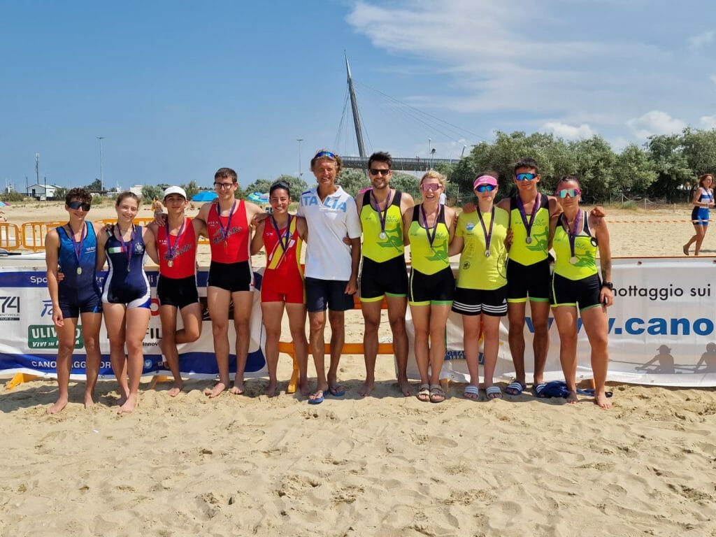 Pescara, i risultati finali nel quattro di coppia con timoniere Senior ...