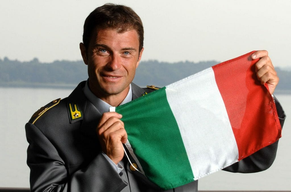 Agostino Abbagnale e Antonio Rossi a Sabaudia per il 70° Anniversario del Gruppo Nautico Fiamme ...