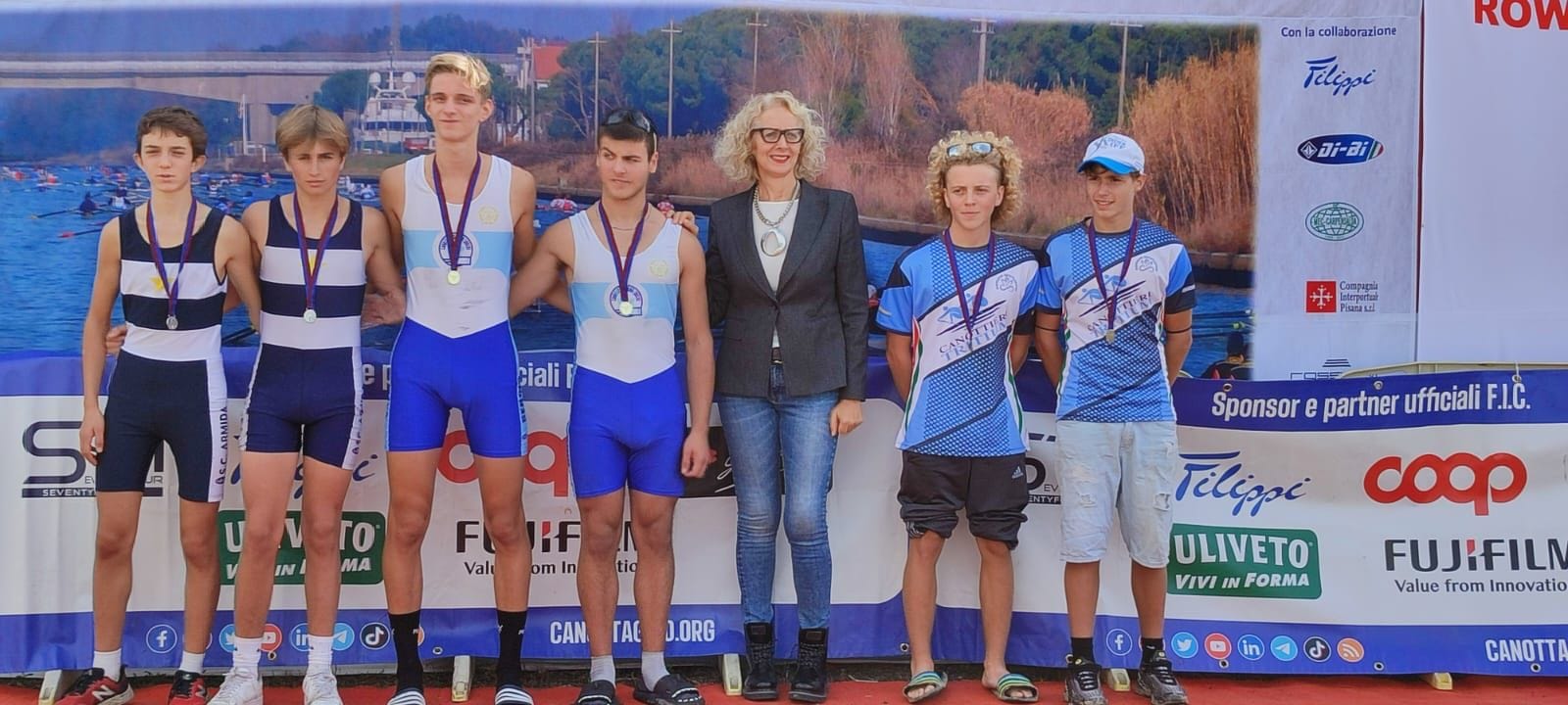 La canottieri Tritium ai Campionati Italiani di Fondo di Pisa ...