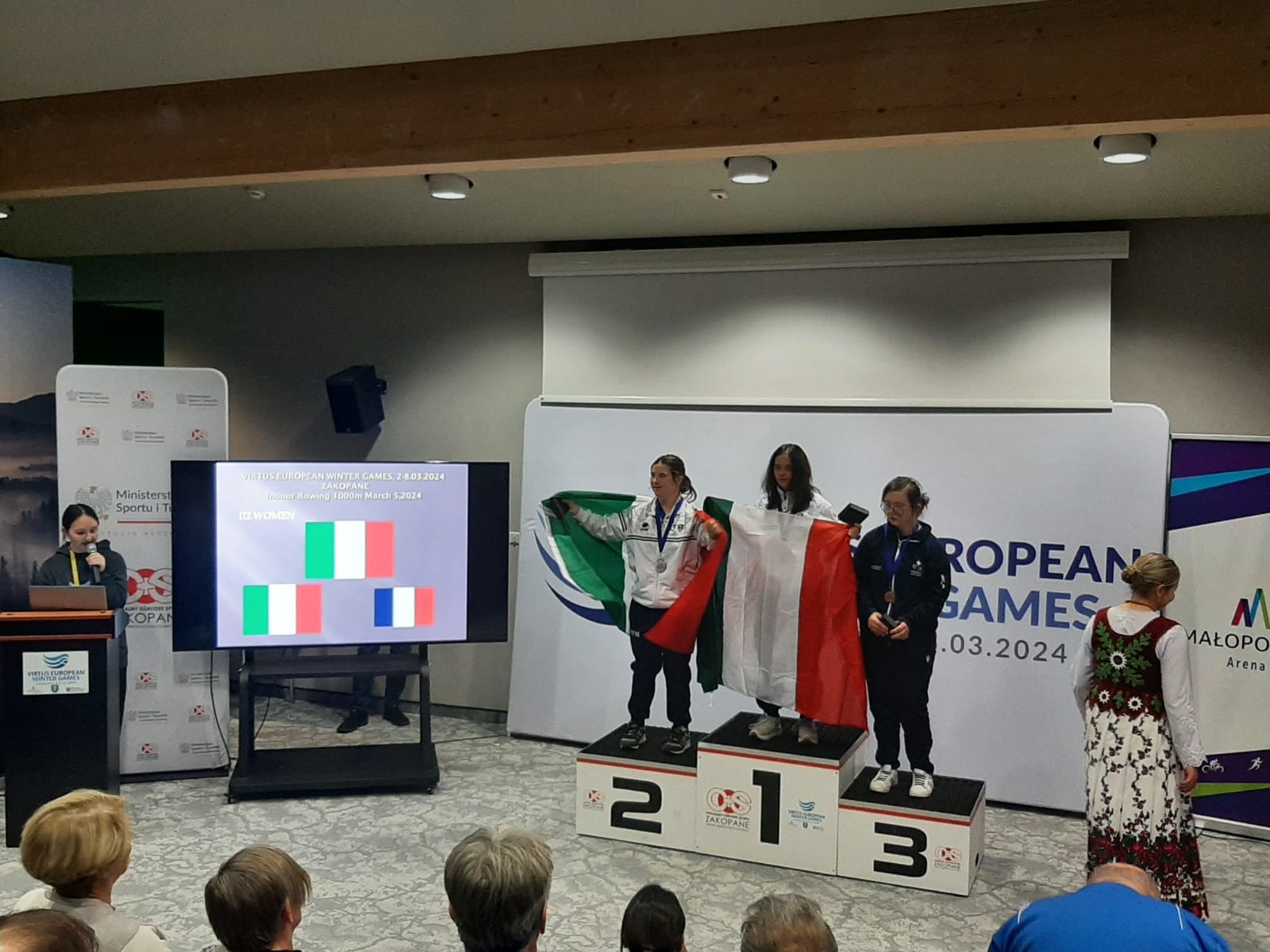 Virtus European Winter Games 2024 - 2^ giornata PREMIAZIONI ...
