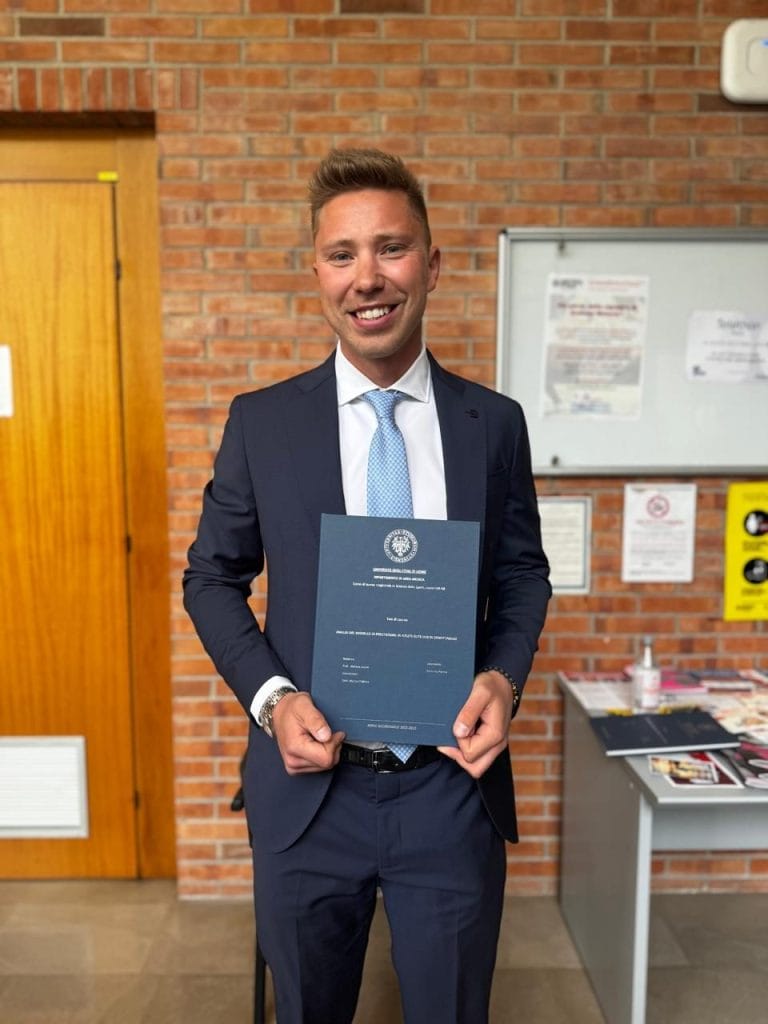 Federico Parma neo Dottore - Federazione Italiana Canottaggio