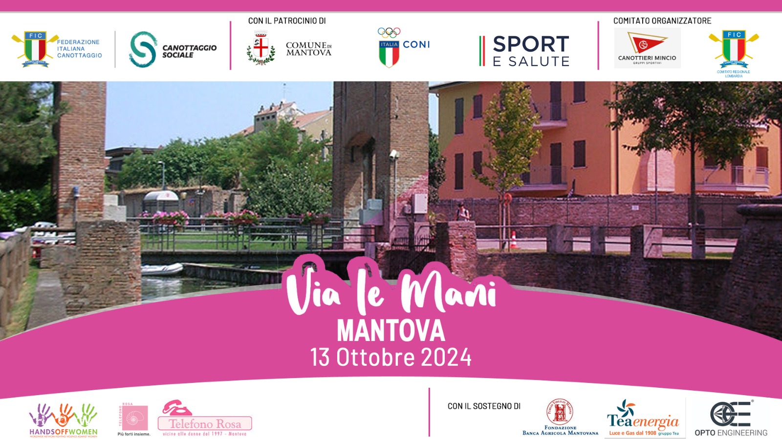 Via le mani: il programma di Mantova - Federazione Italiana Canottaggio